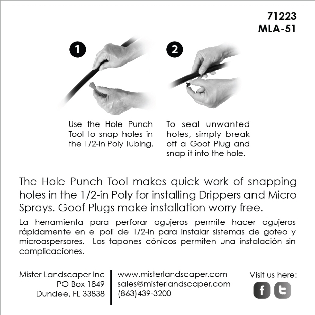 Mister Landscaper Drip Irrigation and Micro Spray. Drip Irrigation and ...