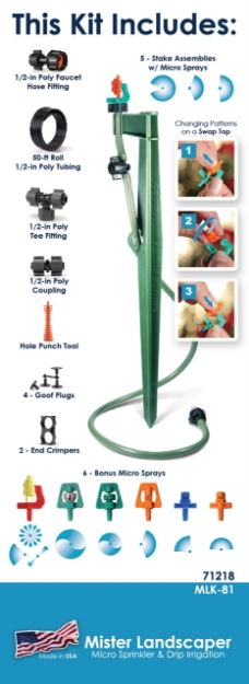 Mister Landscaper Drip Irrigation and Micro Spray. Micro-Sprinkler ...