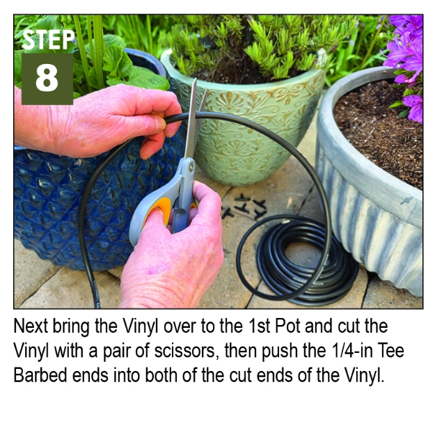 Mister Landscaper Drip Irrigation and Micro Spray. Patio & Potted Plant ...