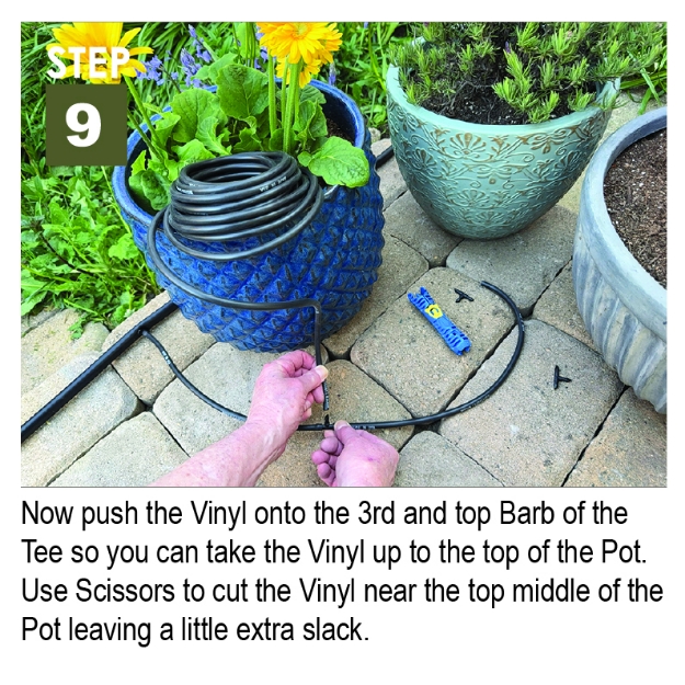 Mister Landscaper Drip Irrigation and Micro Spray. Patio & Potted Plant ...